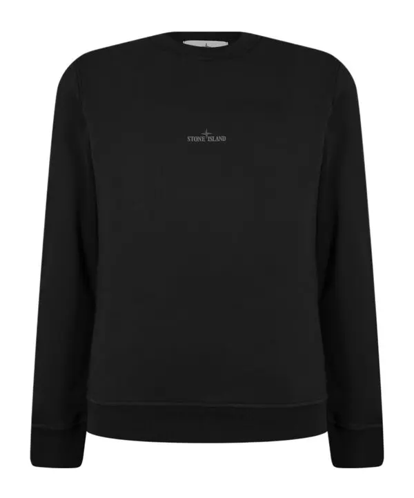 Stone Island Crewneck Sweatshirt With Logo Detail