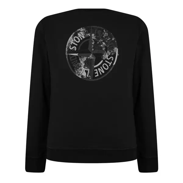 Stone Island Crewneck Sweatshirt With Logo Detail