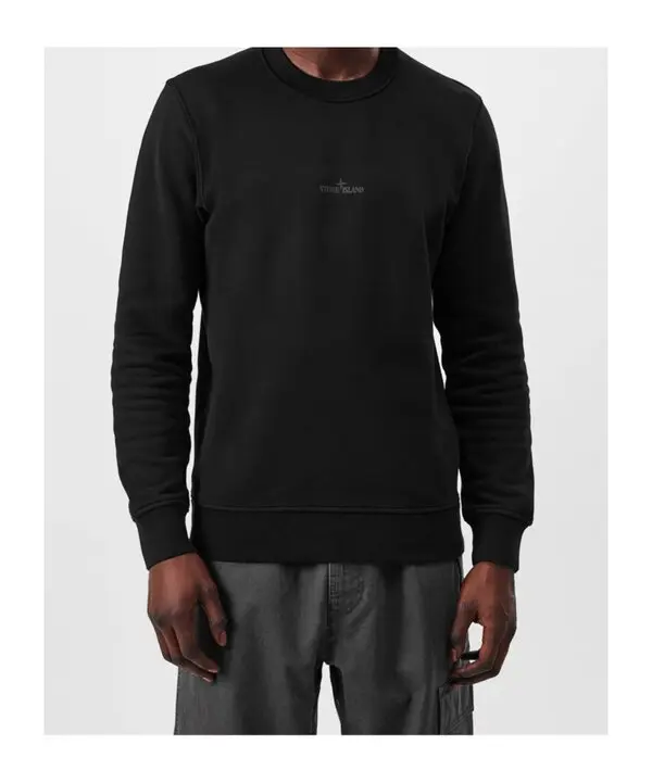 Stone Island Crewneck Sweatshirt With Logo Detail
