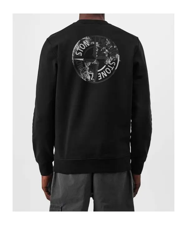 Stone Island Crewneck Sweatshirt With Logo Detail