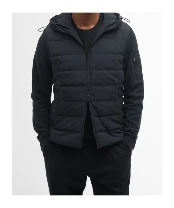 Barbour Stanley Hooded Quilted Sweatshirt