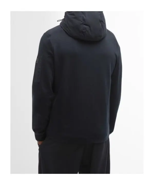 Barbour Stanley Hooded Quilted Sweatshirt