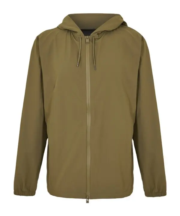 Rains Zip-up Hooded Casual Jacket