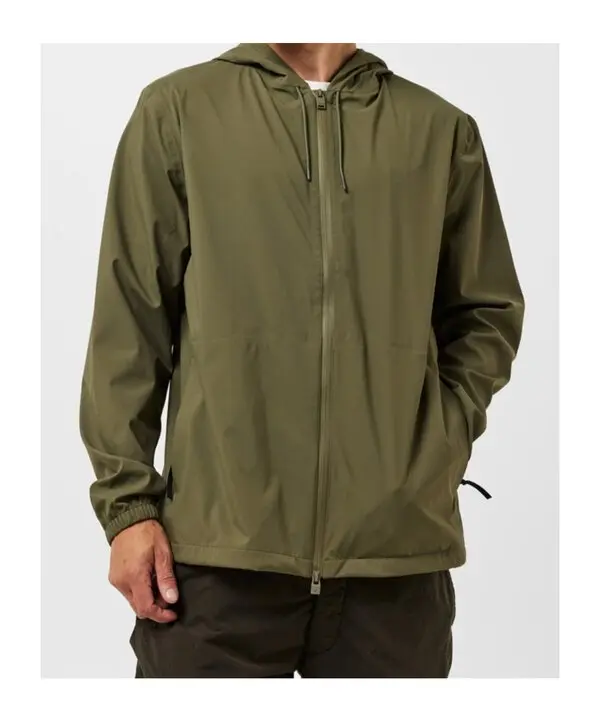 Rains Zip-up Hooded Casual Jacket