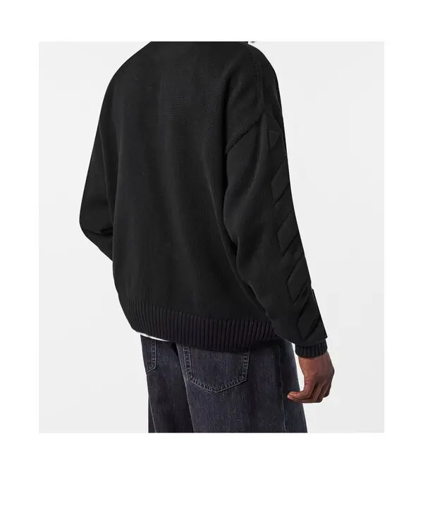 Off-White Hooded Knit Sweater