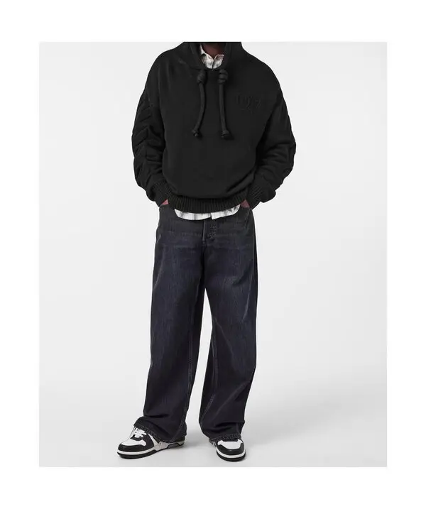 Off-White Hooded Knit Sweater