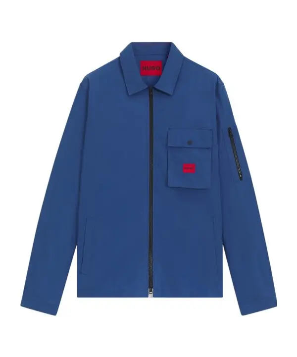 Hugo Boss Zip-through Overshirt