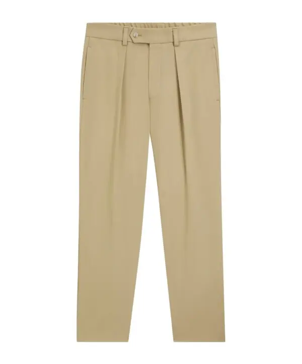 Hugo Boss X Beckham Tailored Pleated Trousers - Nude