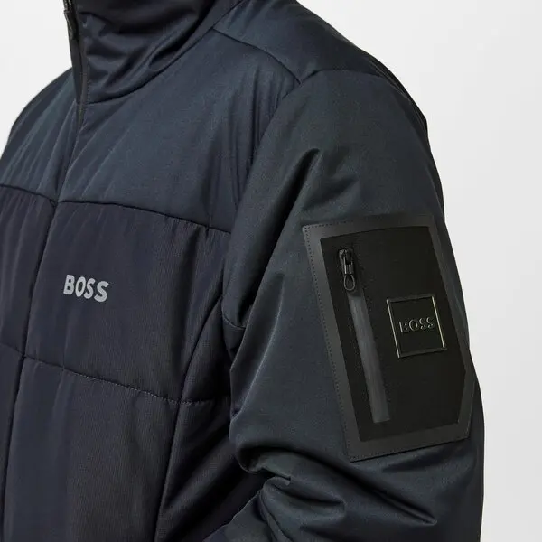 Hugo Boss Stand Collar Padded Jacket