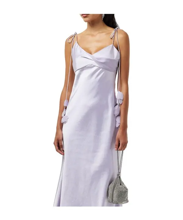 SELF-PORTRAIT Floral Embellished Maxi Dress