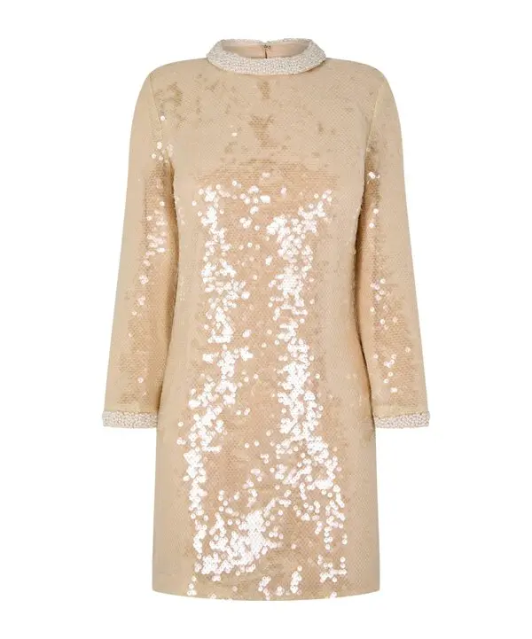 SELF-PORTRAIT Sequined Mini Dress
