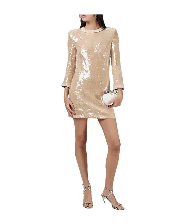 SELF-PORTRAIT Sequined Mini Dress