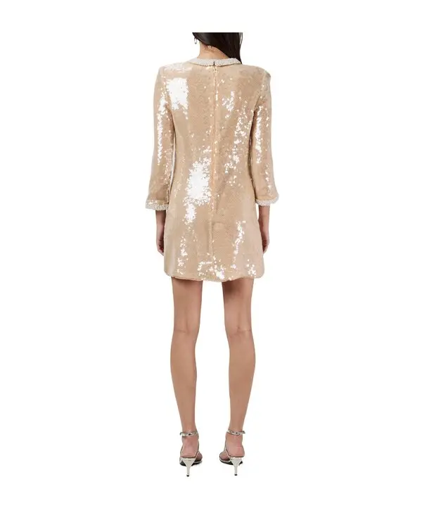SELF-PORTRAIT Sequined Mini Dress