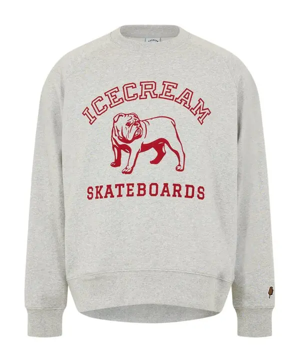 ICECREAM Crew Neck Long-sleeved Sweatshirt