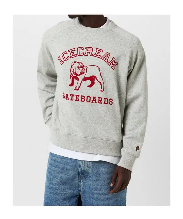 ICECREAM Crew Neck Long-sleeved Sweatshirt