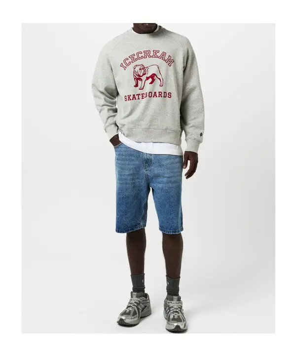 ICECREAM Crew Neck Long-sleeved Sweatshirt