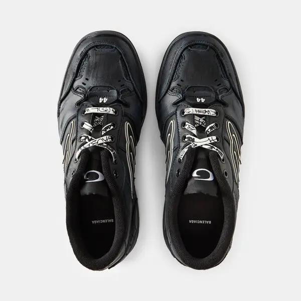 Balenciaga Distressed Low-top Sneakers