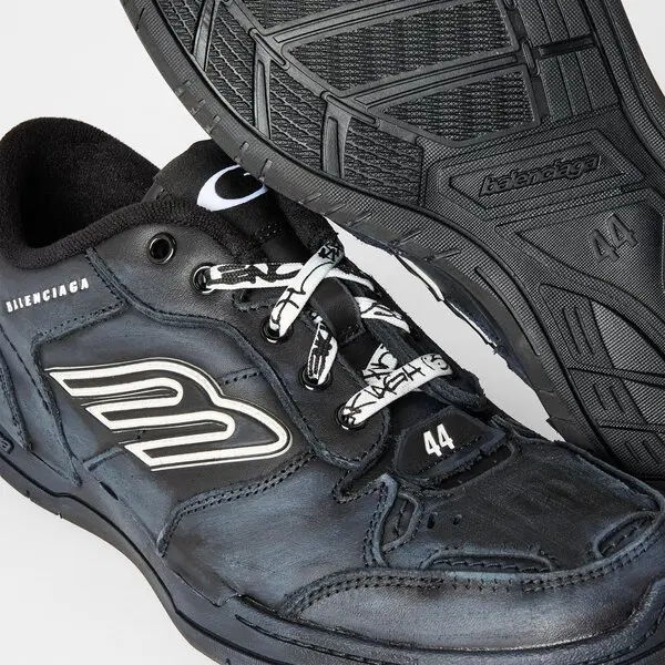 Balenciaga Distressed Low-top Sneakers