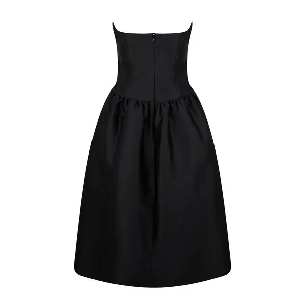 SELF-PORTRAIT Bow Detail Midi Dress
