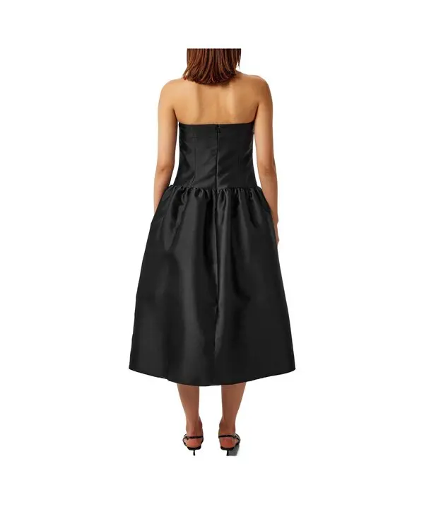 SELF-PORTRAIT Bow Detail Midi Dress