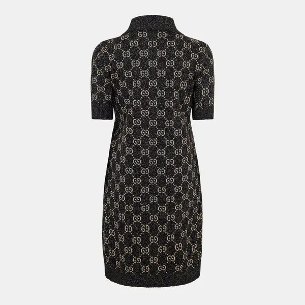 Gucci Gg Jacquard Cotton Dress
