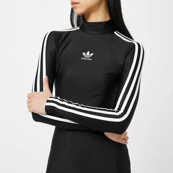 Balenciaga X Adidas Striped Mini Dress