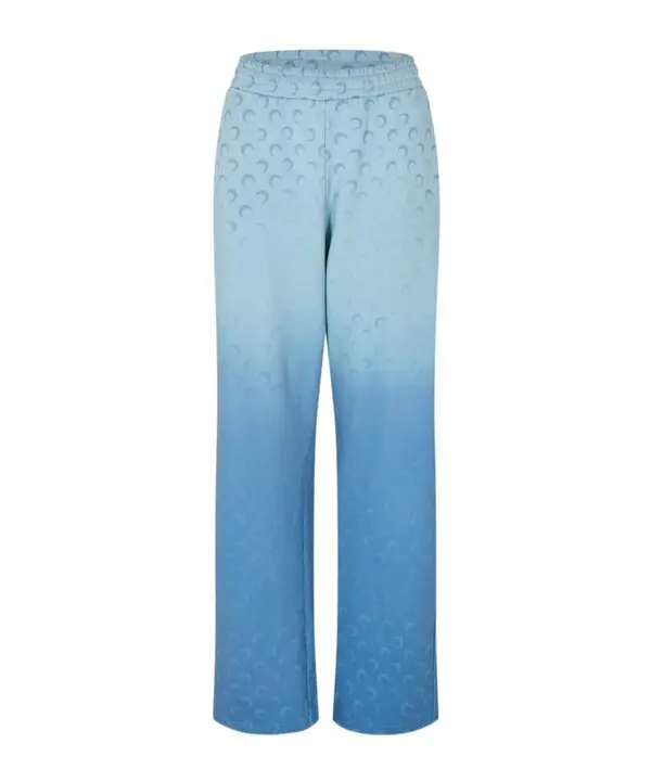 MARINE SERRE Moon Open Hem Woven Joggers