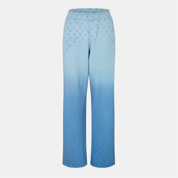 MARINE SERRE Moon Open Hem Woven Joggers