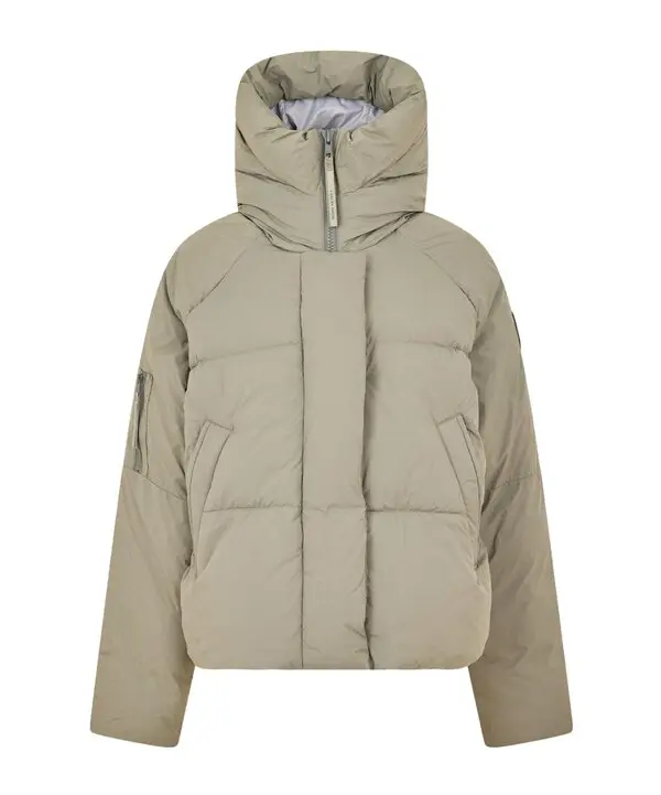 Canada Goose Quilted Cropped Puffer Jacket - Nude