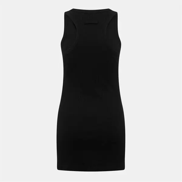 JEAN PAUL GAULTIER Ribbed Mini Dress With Integrated Garters