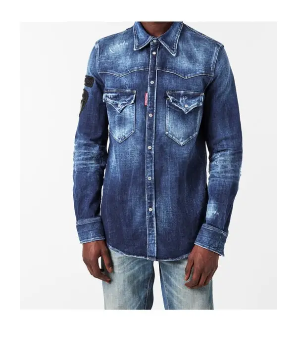 Dsquared2 Long-sleeve Denim Shirt