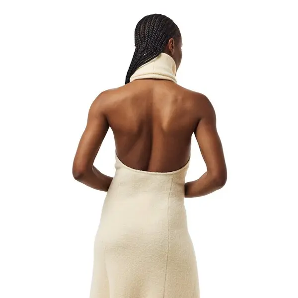 Magda Butrym High Neck Maxi Dress