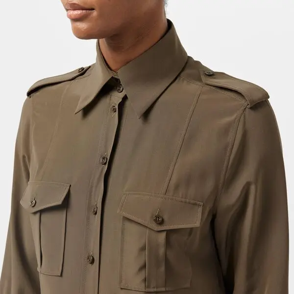 TOM FORD Solid Color Classic Versatile Shirt