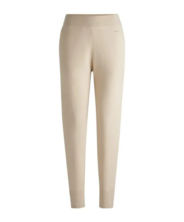 Hugo Boss Knit Jogger Pants - Nude
