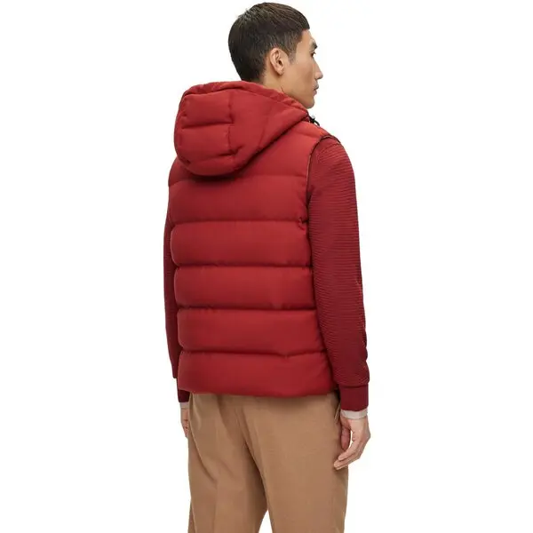 Hugo Boss Deep Quilted Hooded Gilet