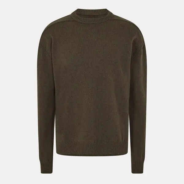 Rick Owens Crew Neck Knit Sweater