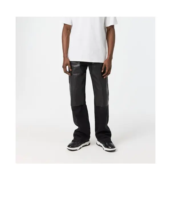 Amiri Low-top Sneakers With Crocodile Pattern Splicing
