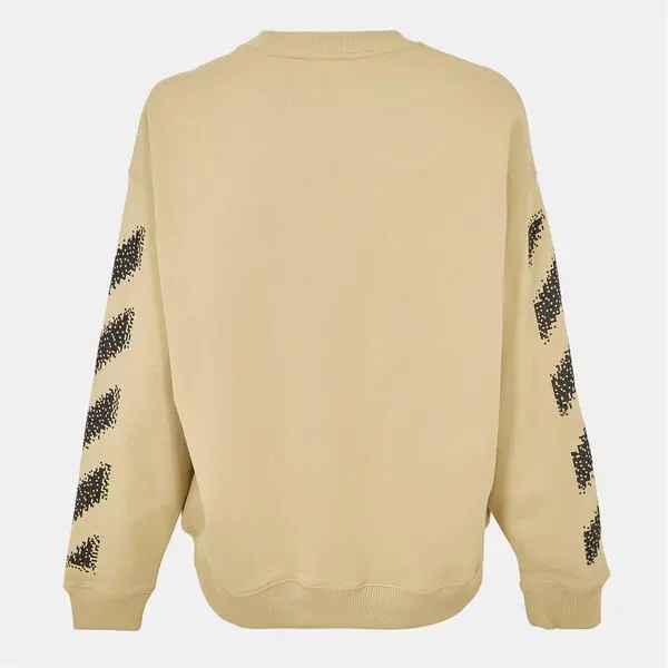 Off-White Long Sleeve Crewneck Sweatshirt