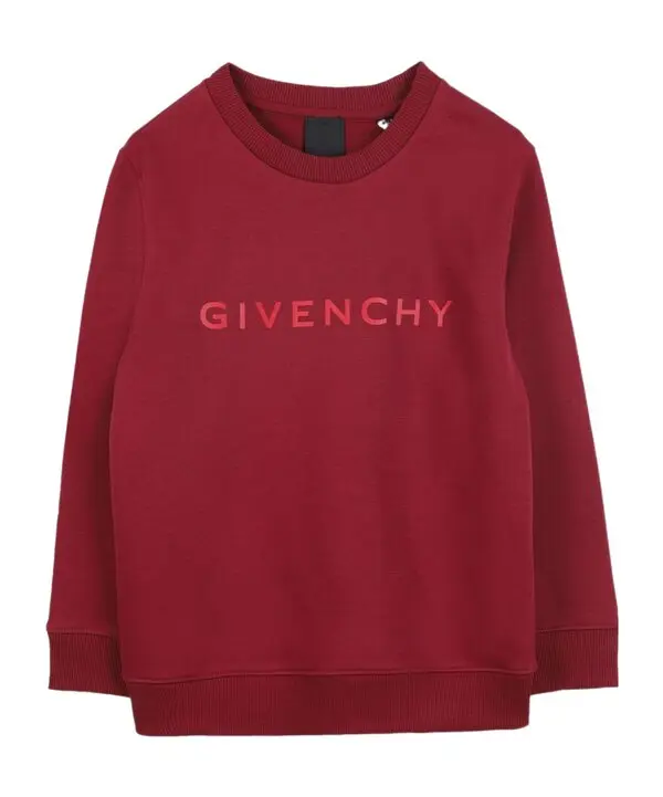 Givenchy Logo Crewneck Sweatshirt - Red