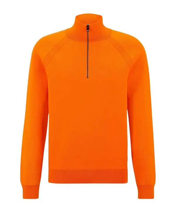 Hugo Boss Half-zip Knit Sweater