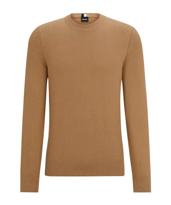 Hugo Boss Knitted Jumper - Brown