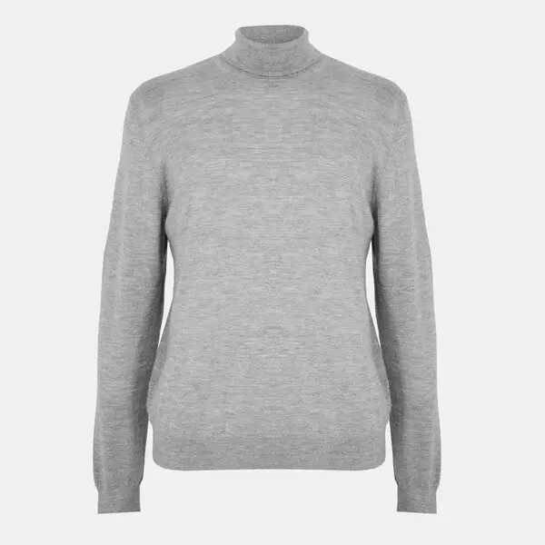 Hugo Boss Bernardo Luxurious Cashmere Jumper - Gray