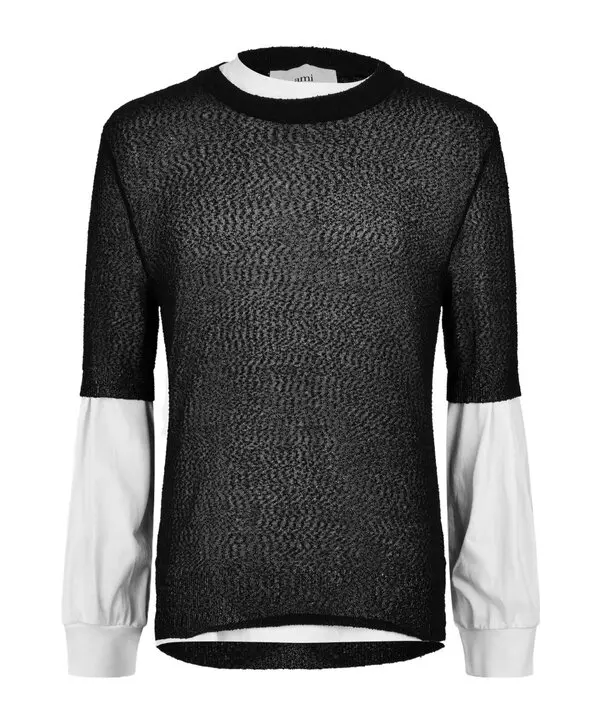 AMI Paris Crewneck T Sn99
