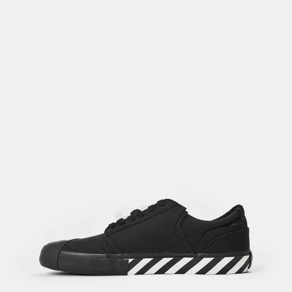 Off-White Low-top Canvas Sneakers With Signature Branding