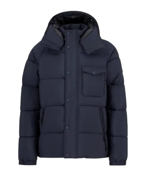 Barbour Long-sleeved Hooded Quilted Jacket