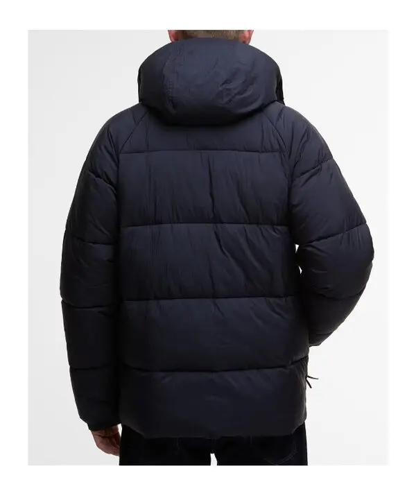 Barbour Long-sleeved Hooded Quilted Jacket