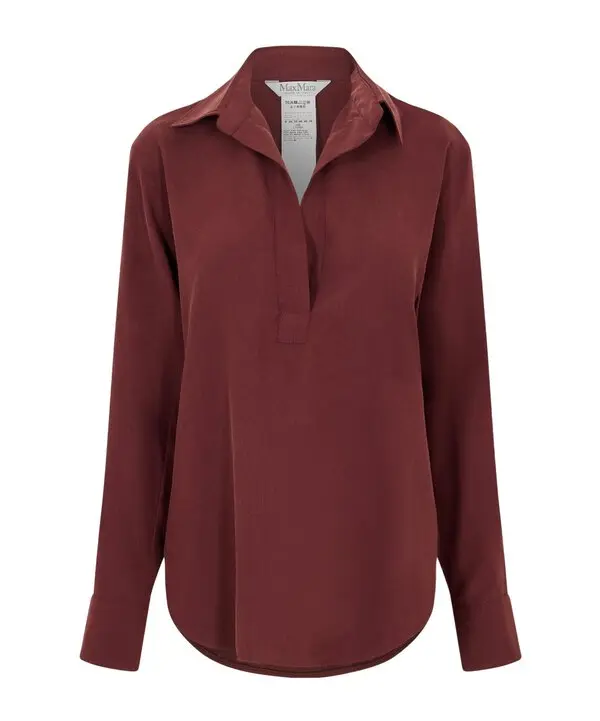 Max Mara Mirko Long-sleeve Plain Shirt