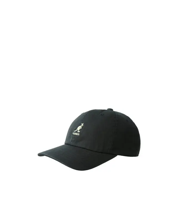 KANGOL Logo Washed Baseball Cap