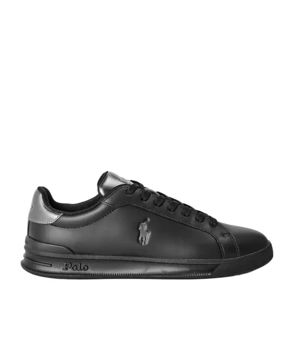 Polo Ralph Lauren Heritage Court Low-top Trainers - Black