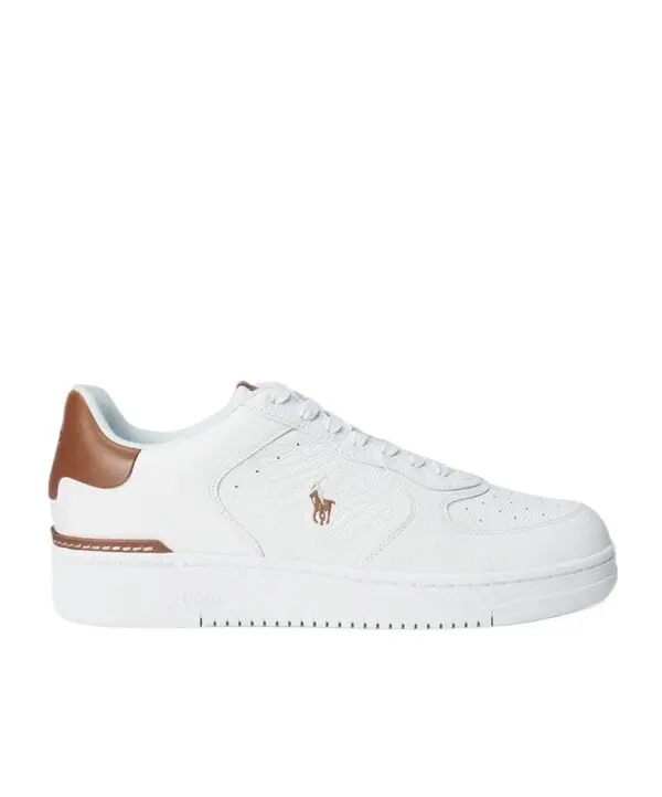 Polo Ralph Lauren Master Court Trainers - White